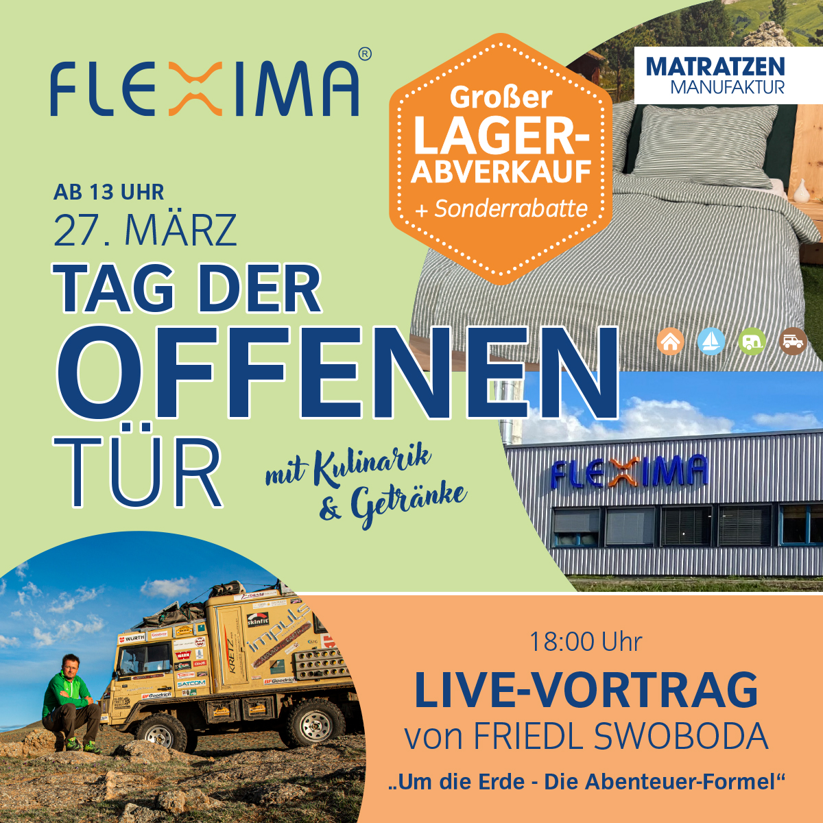 FLEXIMA ist die perfekte » Wohnmobil Matratze